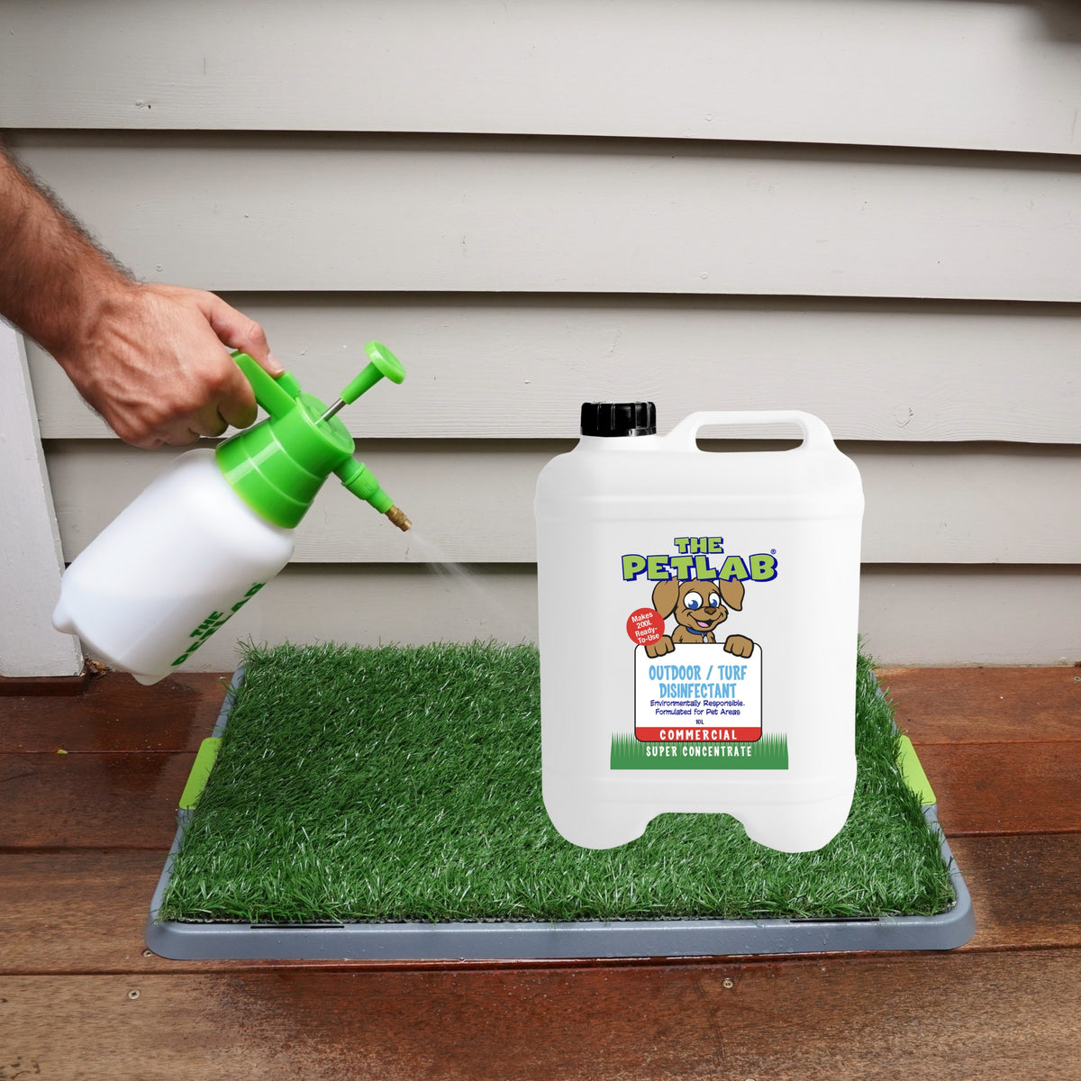 PetLab 10L Artificial Turf / Outdoor Area Disinfectant Concentrate