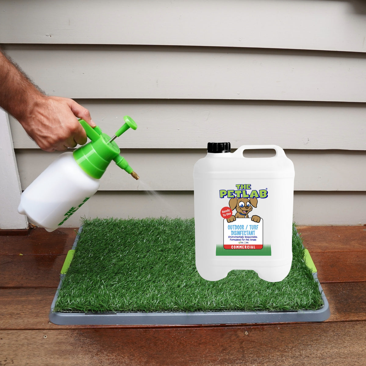 PetLab 10L Artificial Turf / Outdoor Area Disinfectant Ready To Use
